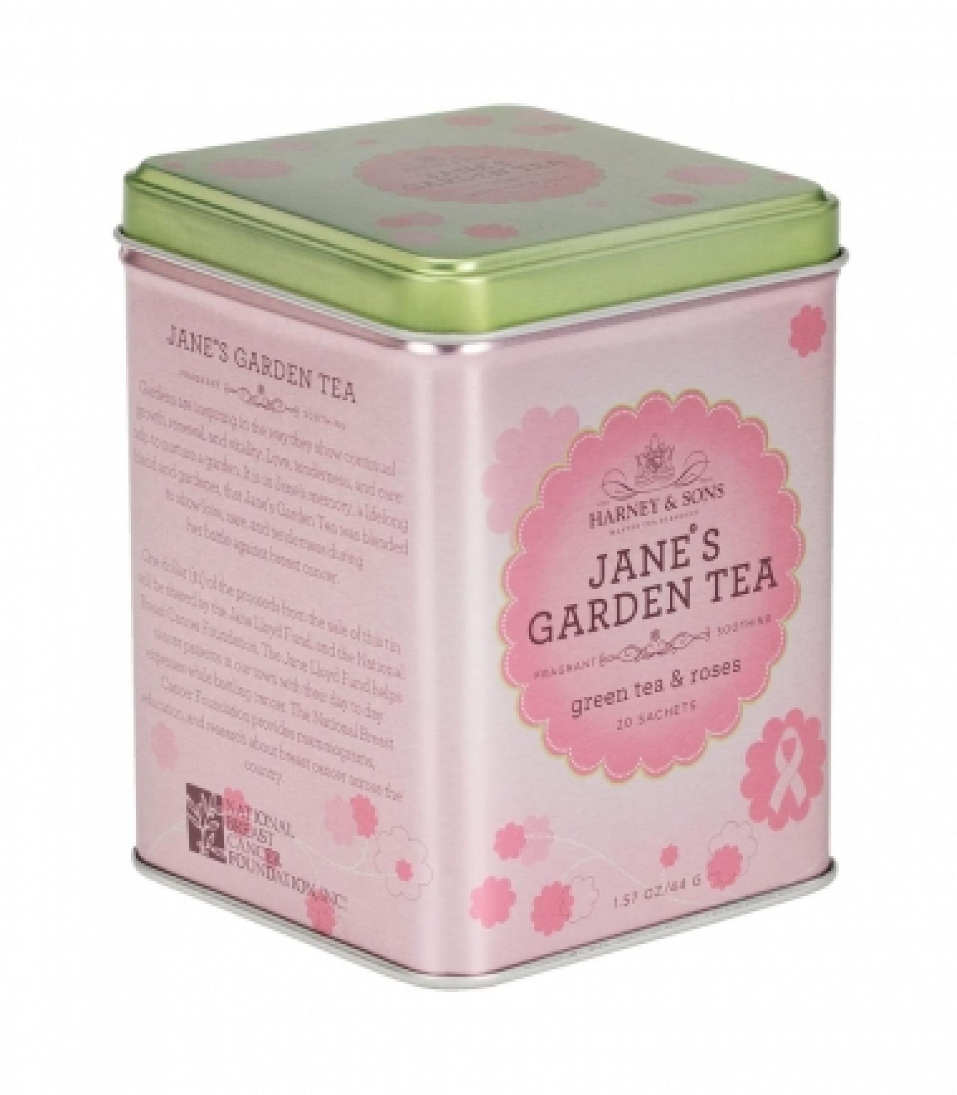 Harney and Sons - Janes Garden Green Tea with Roses - Majestic Tea Bars ...